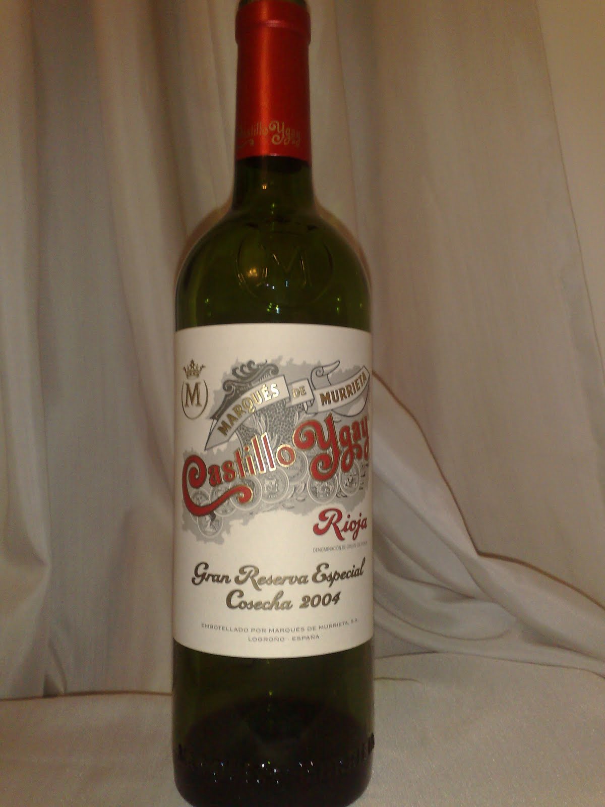 Castillo Ygay Gran Reserva Especial 2004 MARQUES DE MURRIETA - oinos