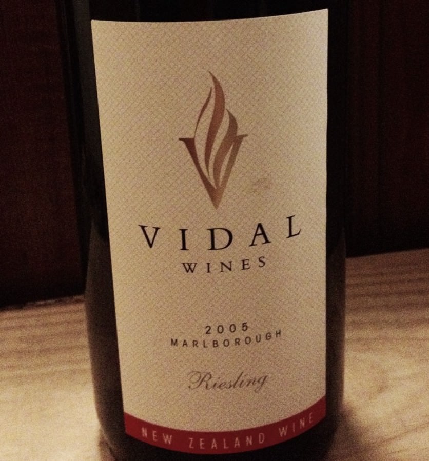VIDAL WINES RIESLING 2005 - oinos
